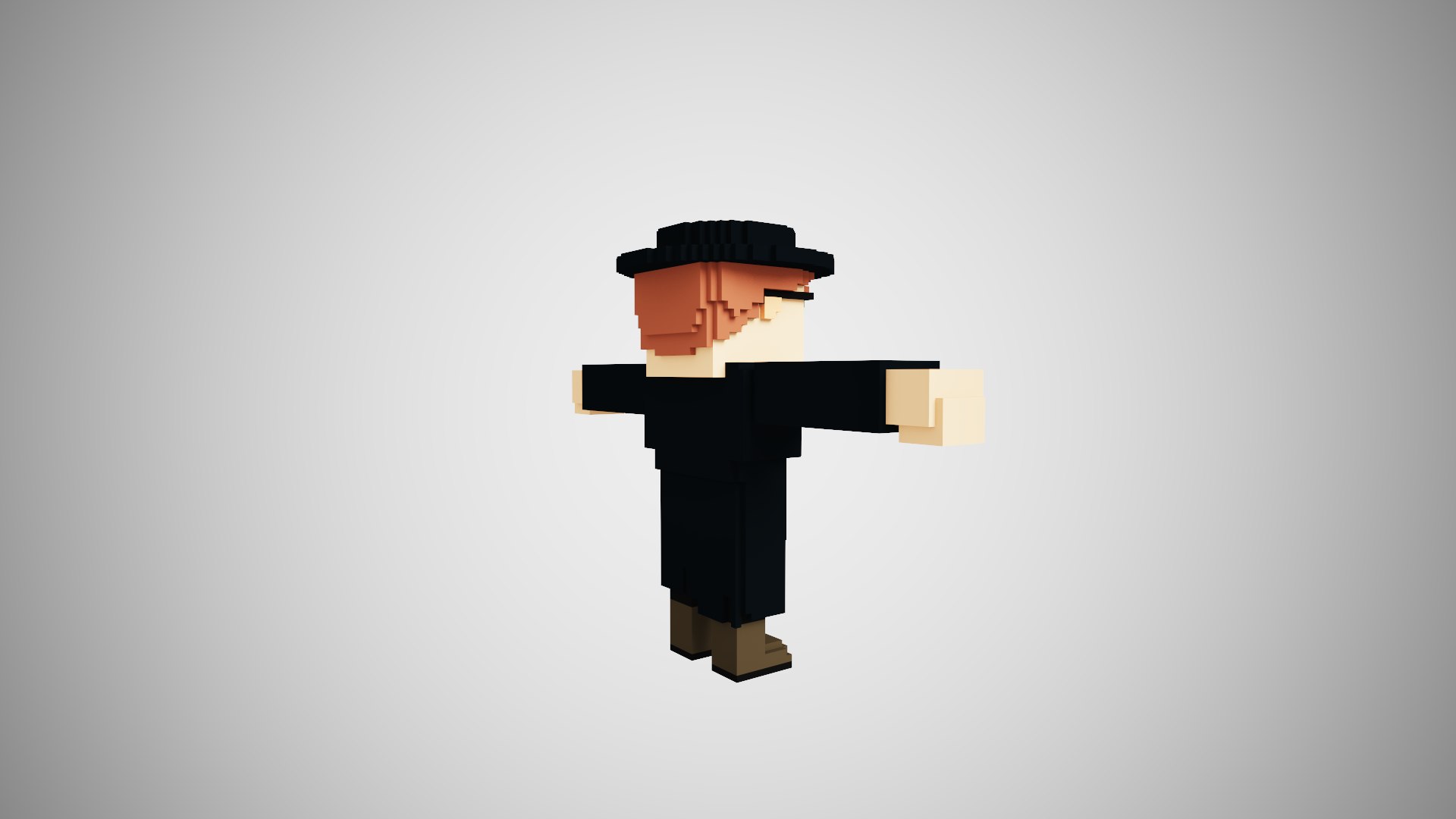 Voxel Man 3D - TurboSquid 1831715