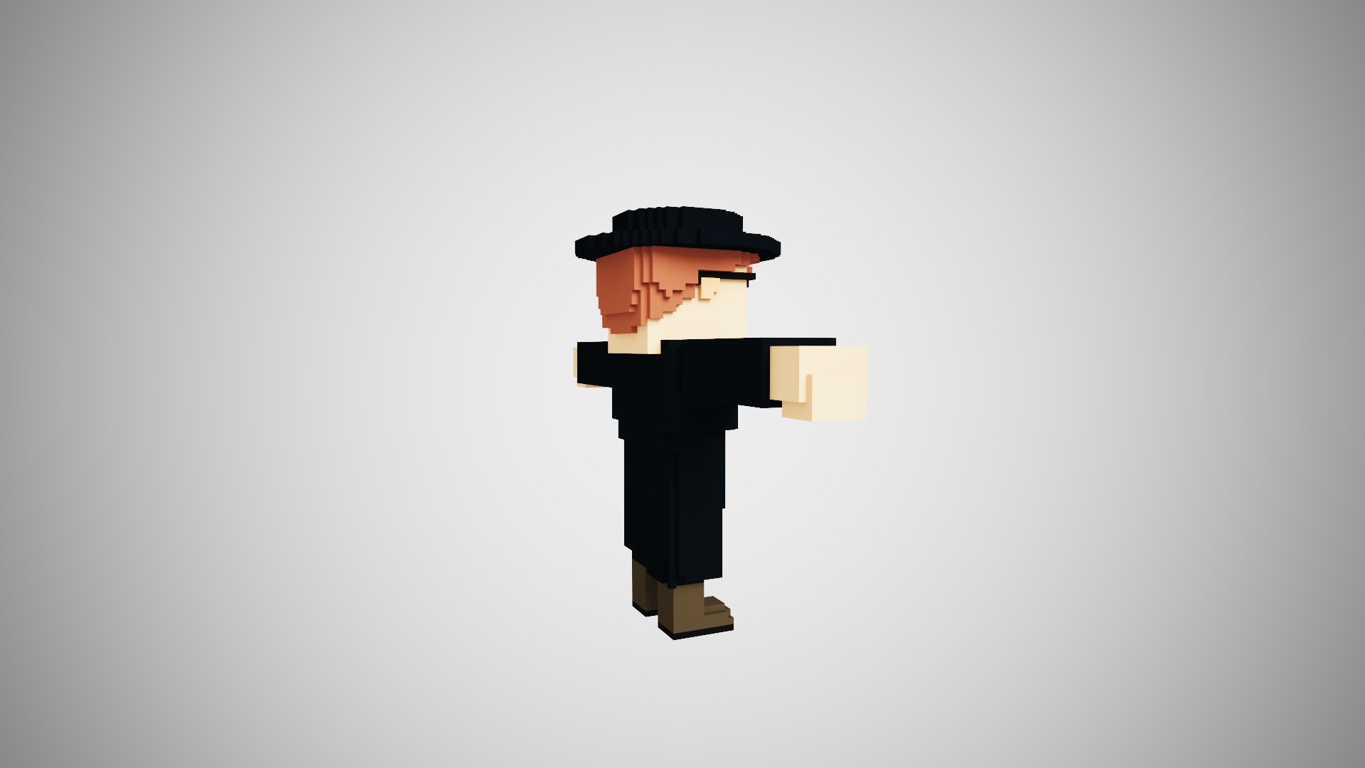 Voxel Man 3D - TurboSquid 1831715