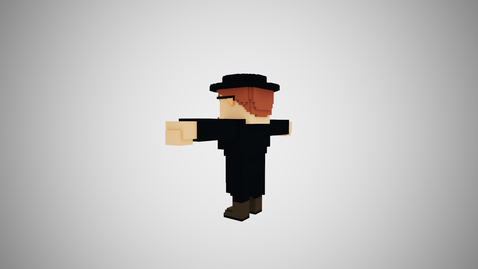 Voxel Man 3D - TurboSquid 1831715