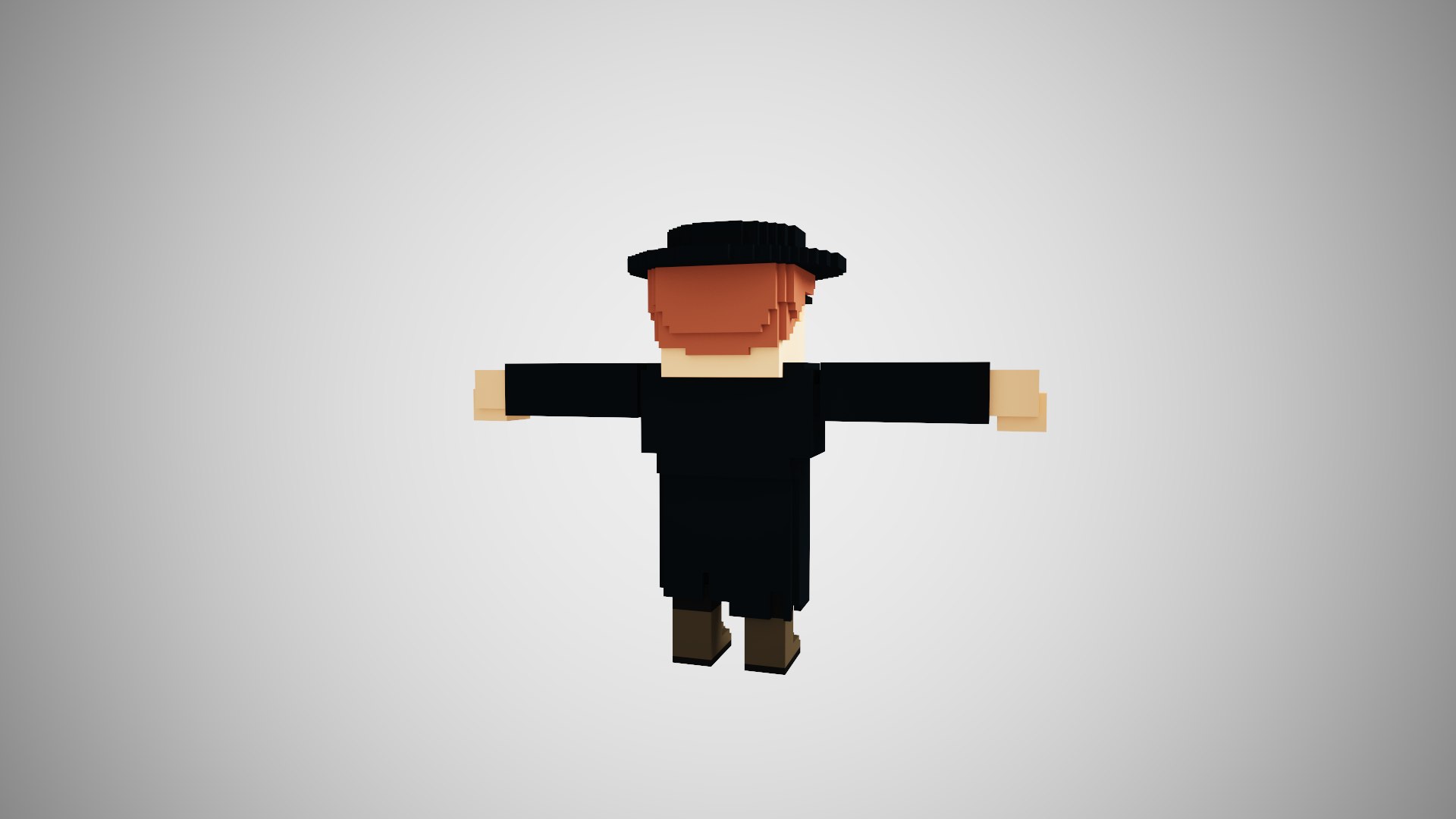 Voxel Man 3D - TurboSquid 1831715