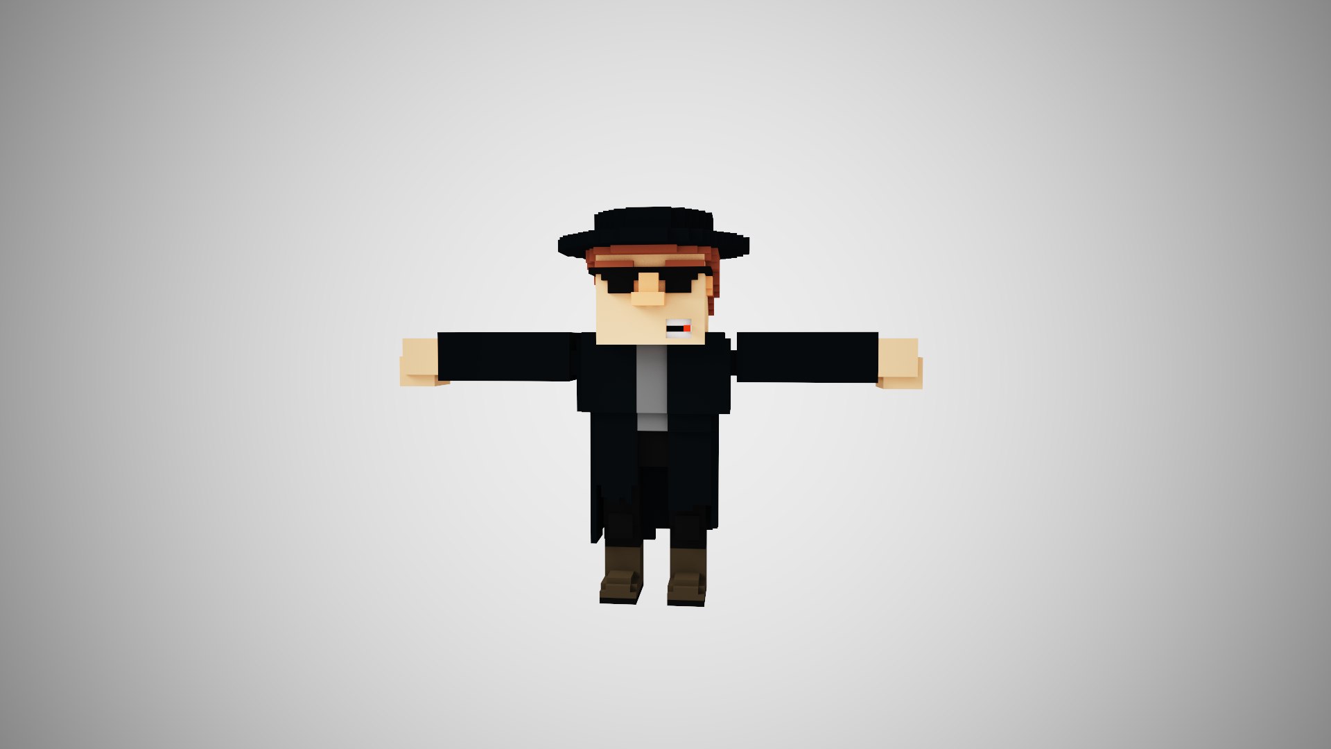 Voxel Man 3D - TurboSquid 1831715