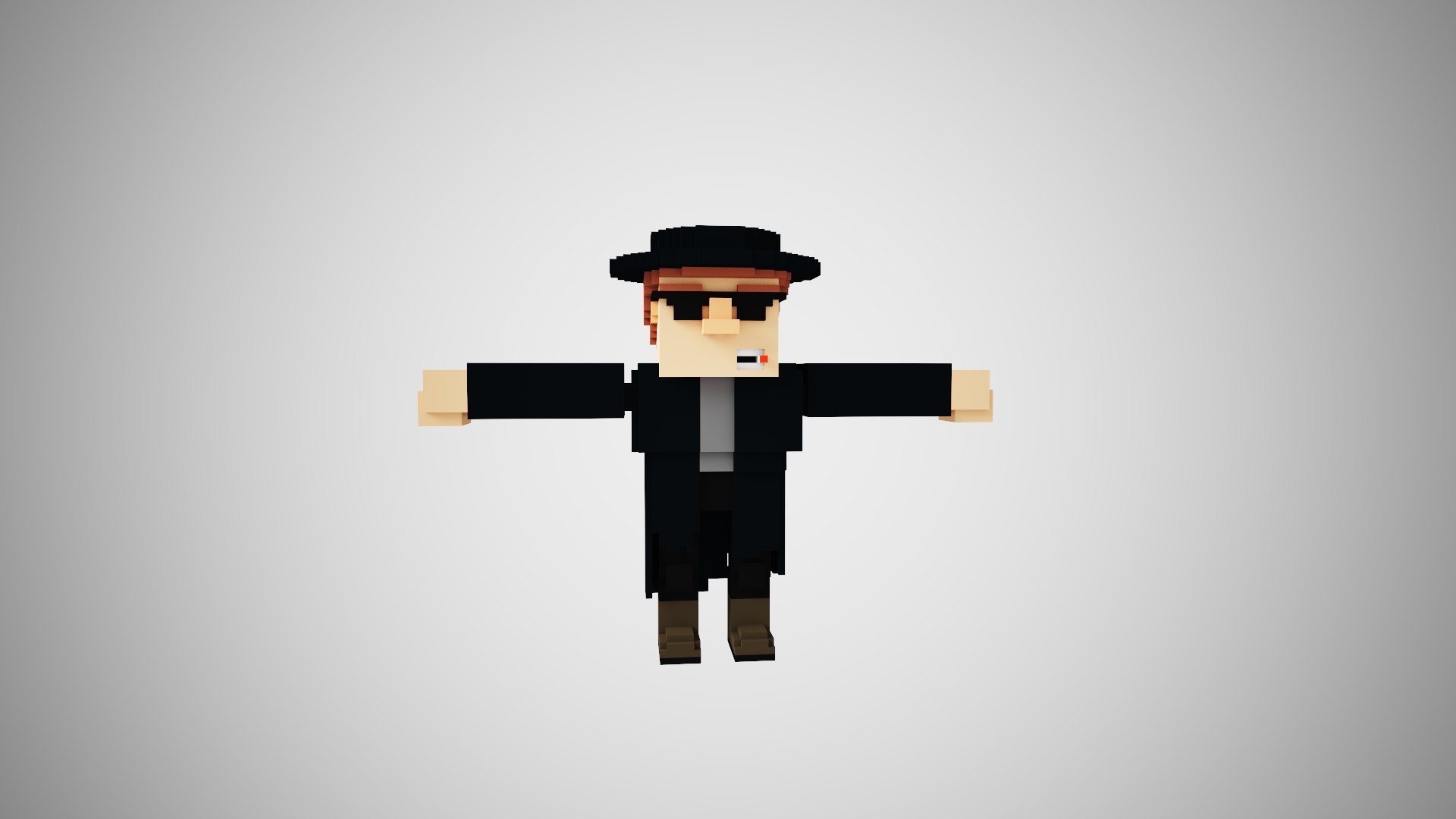 Voxel Man 3D - TurboSquid 1831715