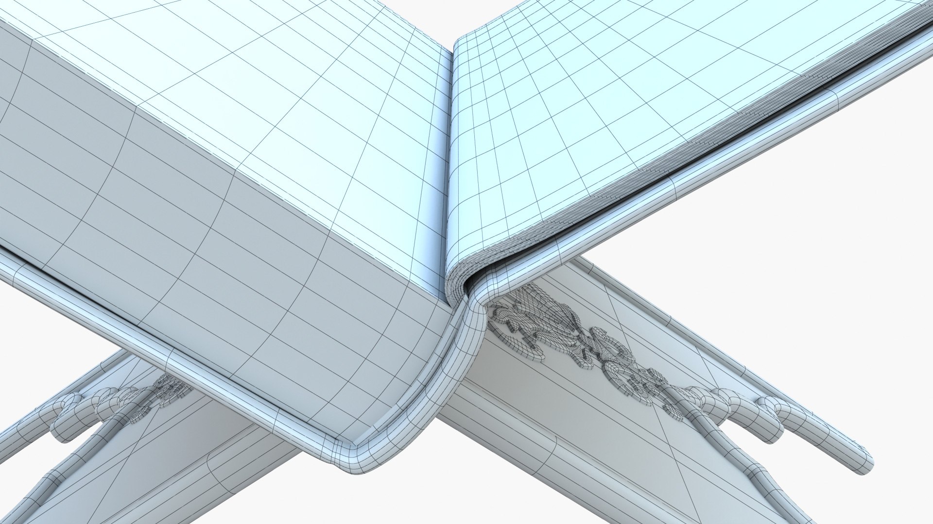 3D Book Quran with Stand-Animated-8K Texture - TurboSquid 1799010
