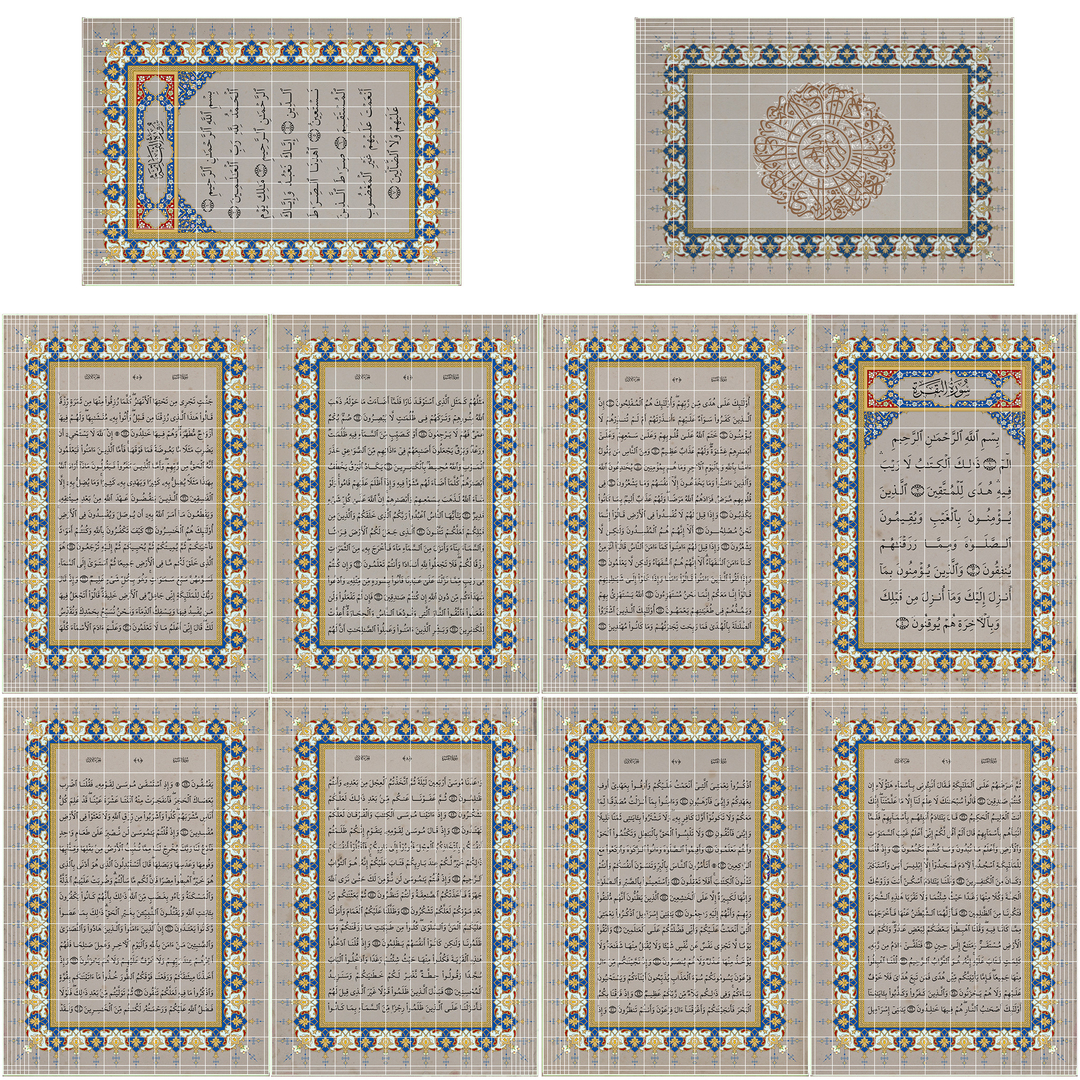 3D Book Quran with Stand-Animated-8K Texture - TurboSquid 1799010