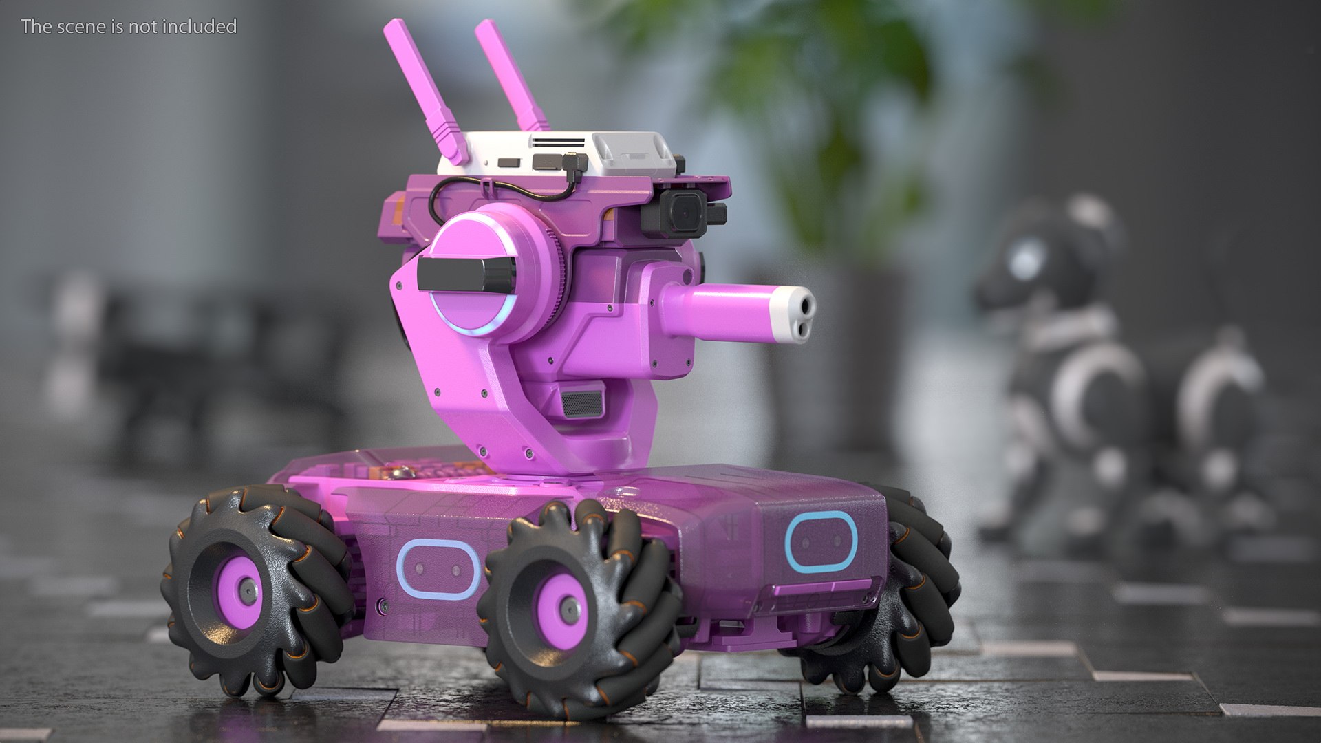 3D Mini Tank Drone Gamepad Model - TurboSquid 1635708
