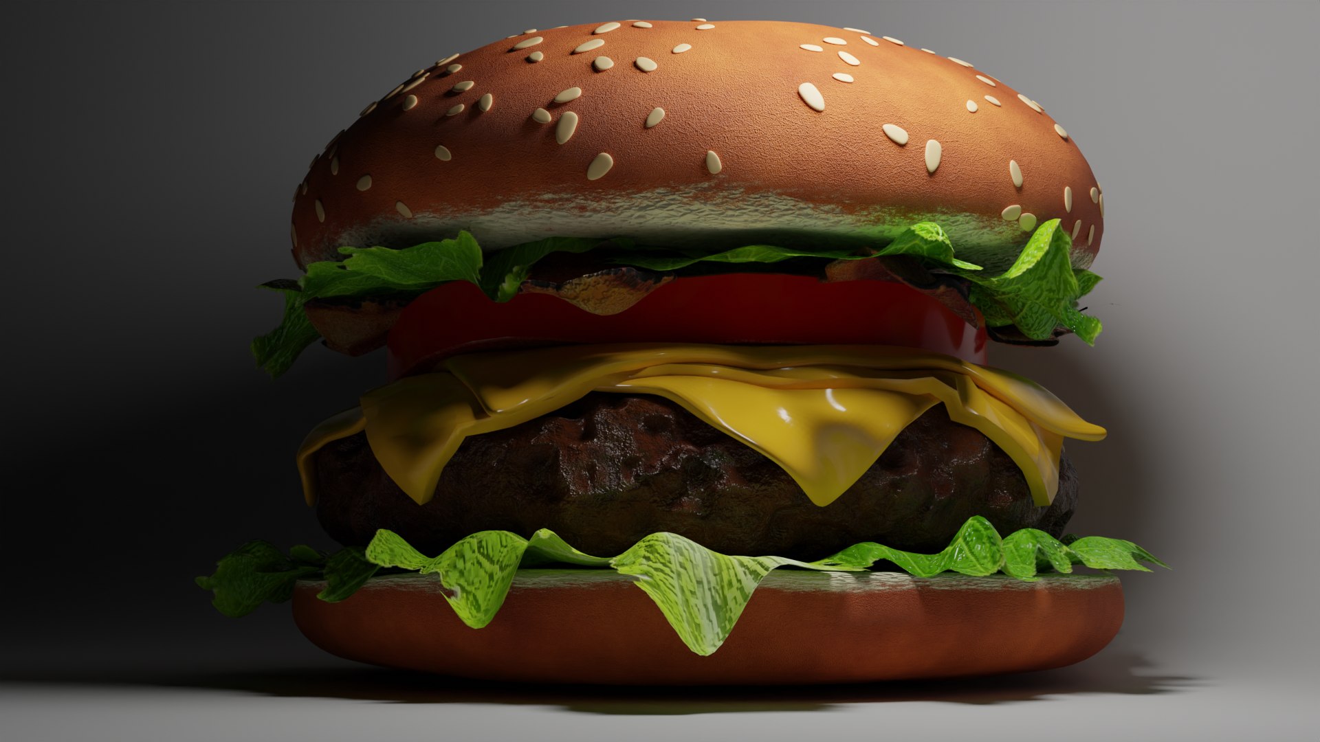 Free 3D Model Burger - TurboSquid 2016930
