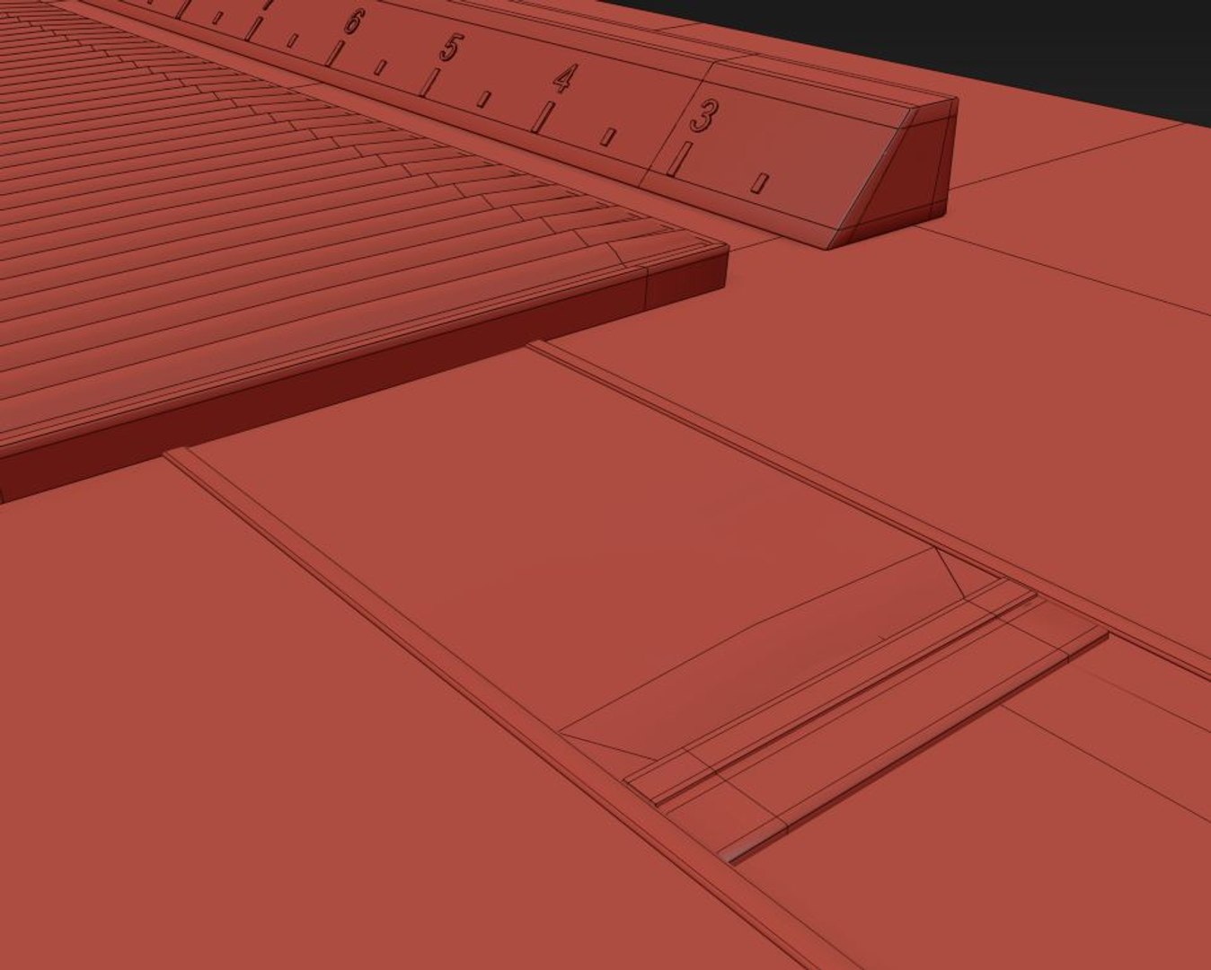 Long Jump Run 3d Obj