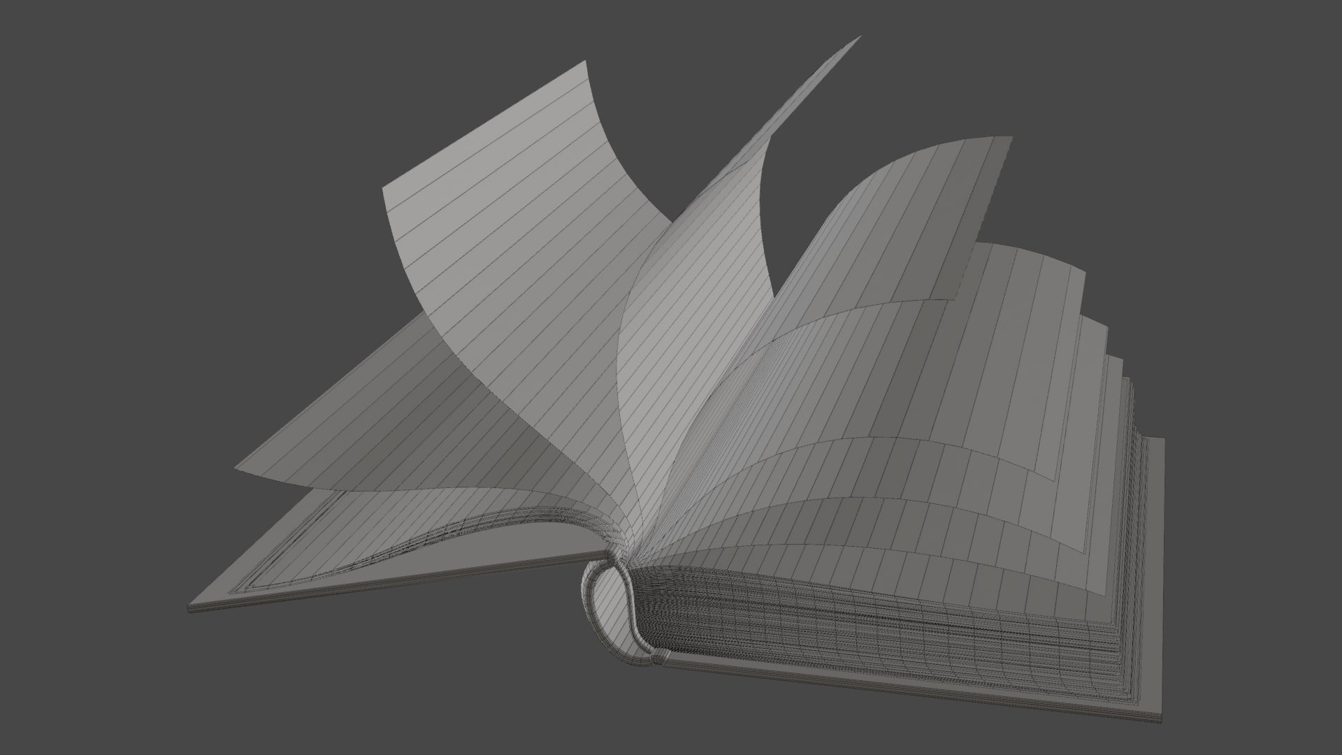 Old Book With Animation Low-poly 3d Model 3D Model - TurboSquid 2011179
