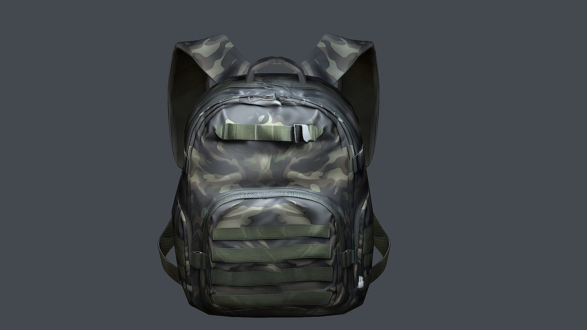 3D Model Backpack Camping Generic Model - TurboSquid 2036211