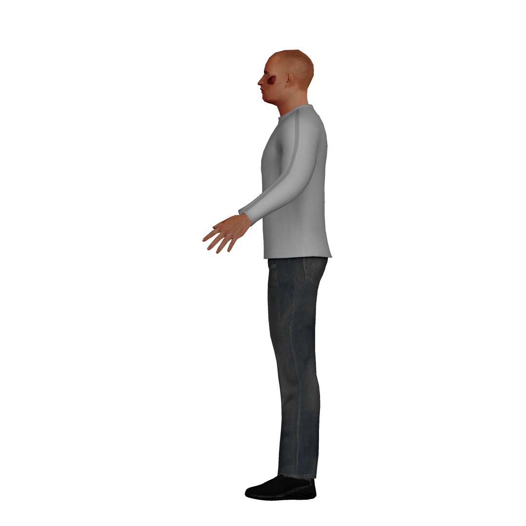 3D Model Beat Man Rigged - TurboSquid 1599153
