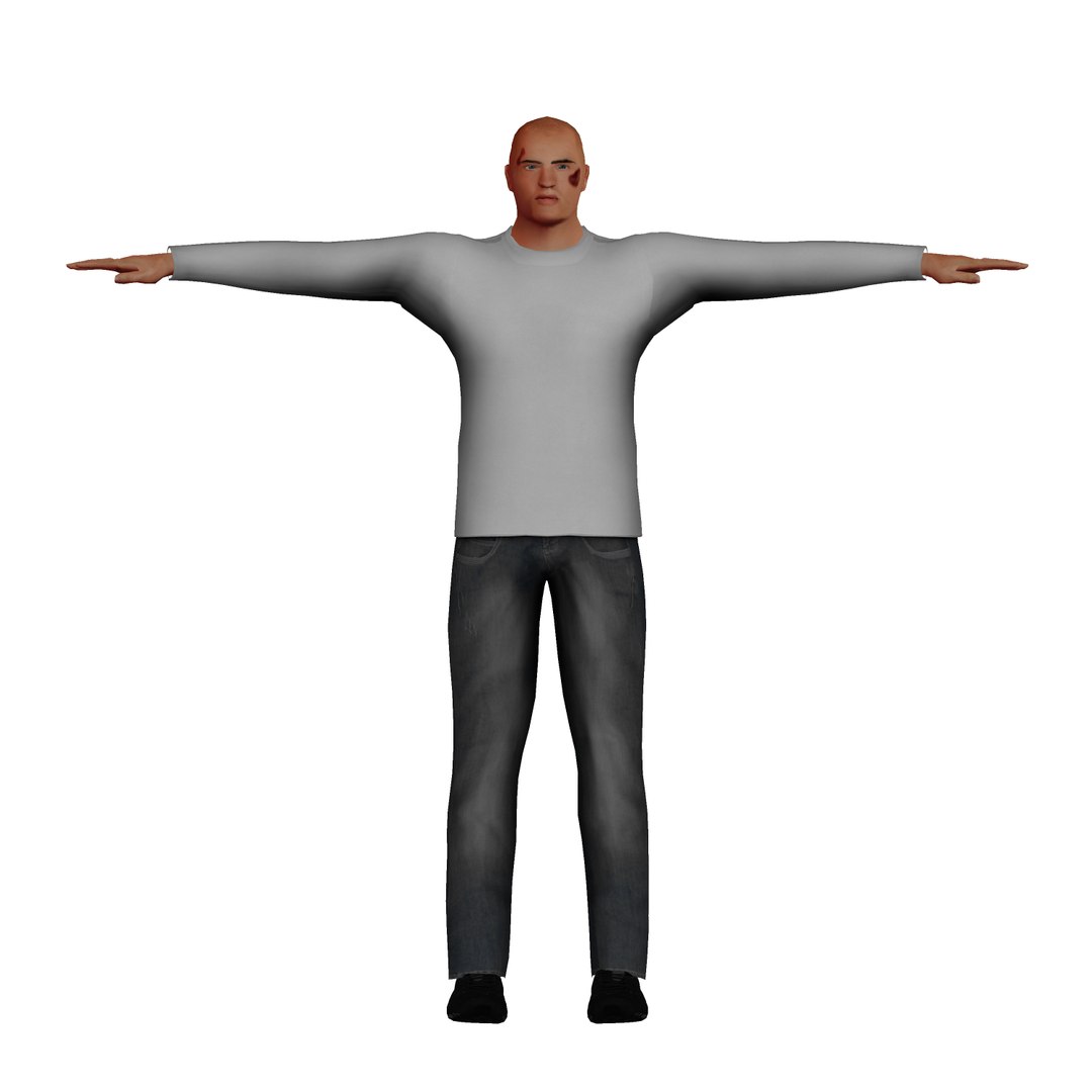 3D Model Beat Man Rigged - TurboSquid 1599153