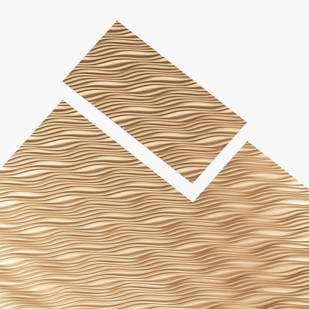 Wavy Seamless Wall Panel 3D - TurboSquid 2029442