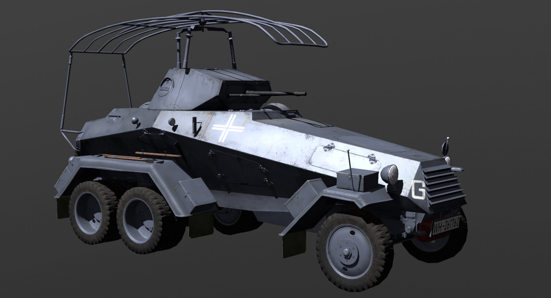 3D Sd Kfz 232 6 - TurboSquid 1290196
