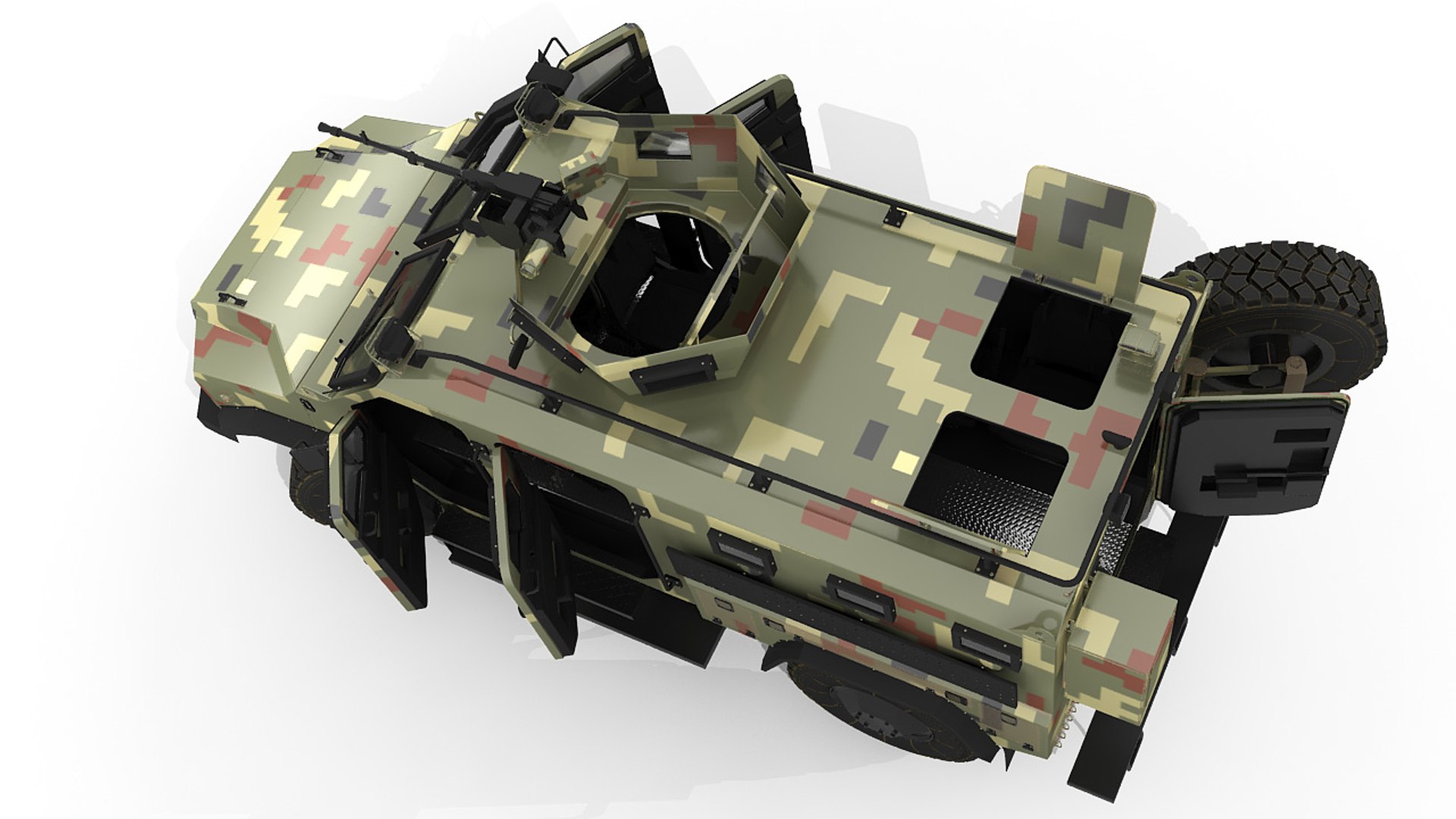 APC VARTA 3D modul 3D model - TurboSquid 2014945