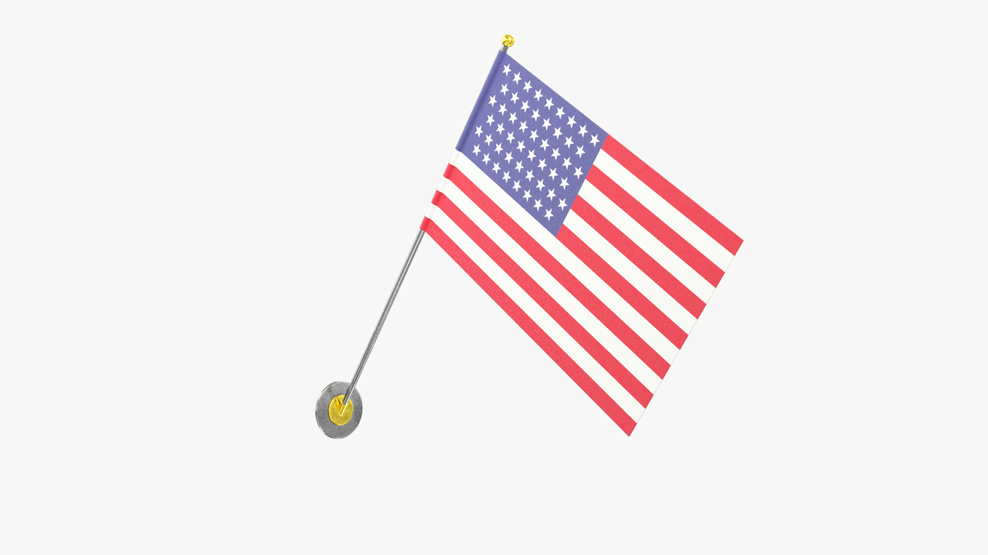 American Flag V4 3D - TurboSquid 1878199