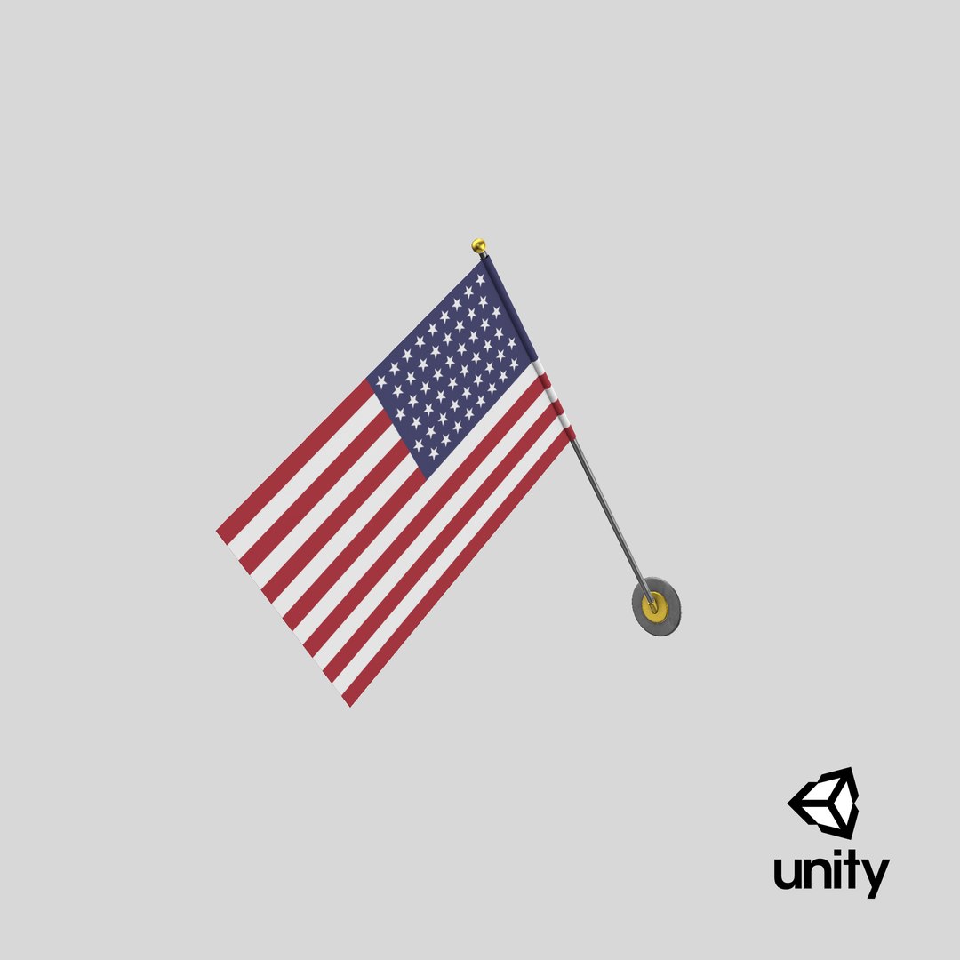 American Flag V4 3D - TurboSquid 1878199