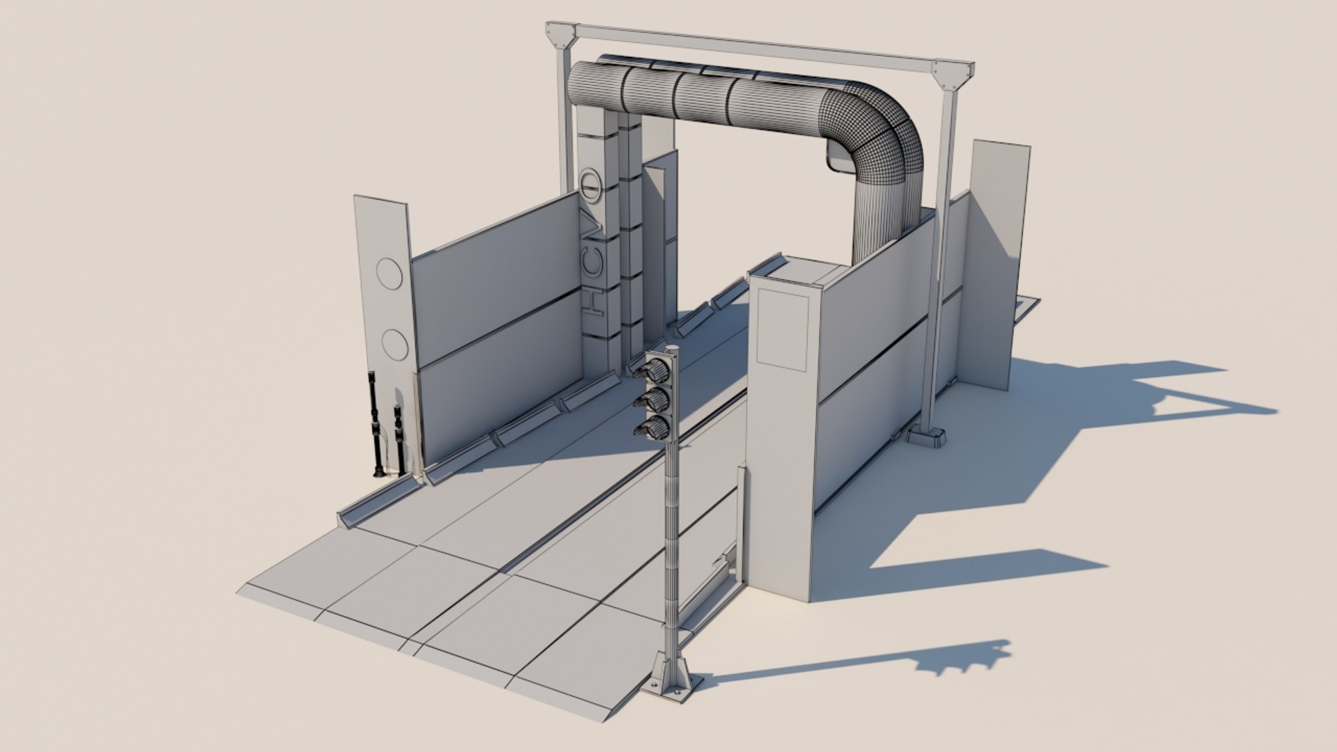 3D Truck Scanner Ports Model - TurboSquid 1428857