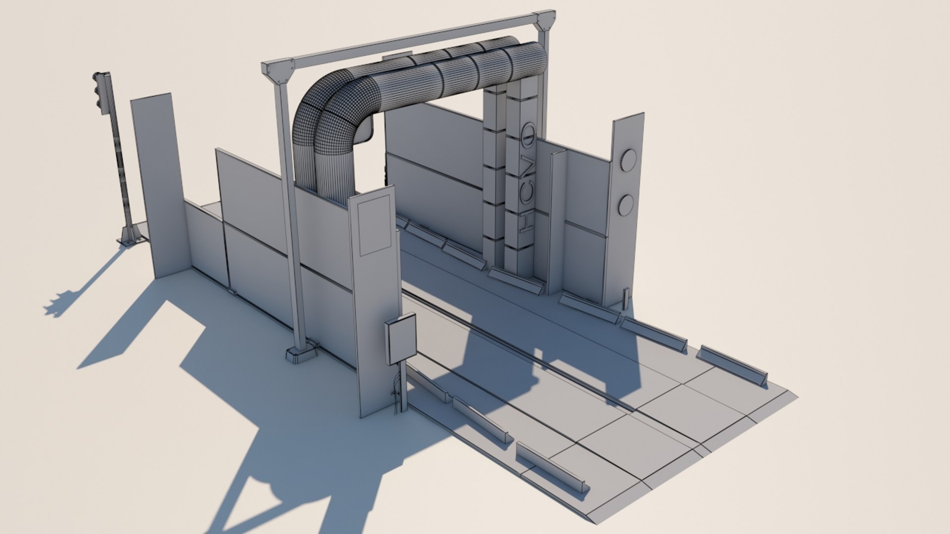 3D Truck Scanner Ports Model - TurboSquid 1428857