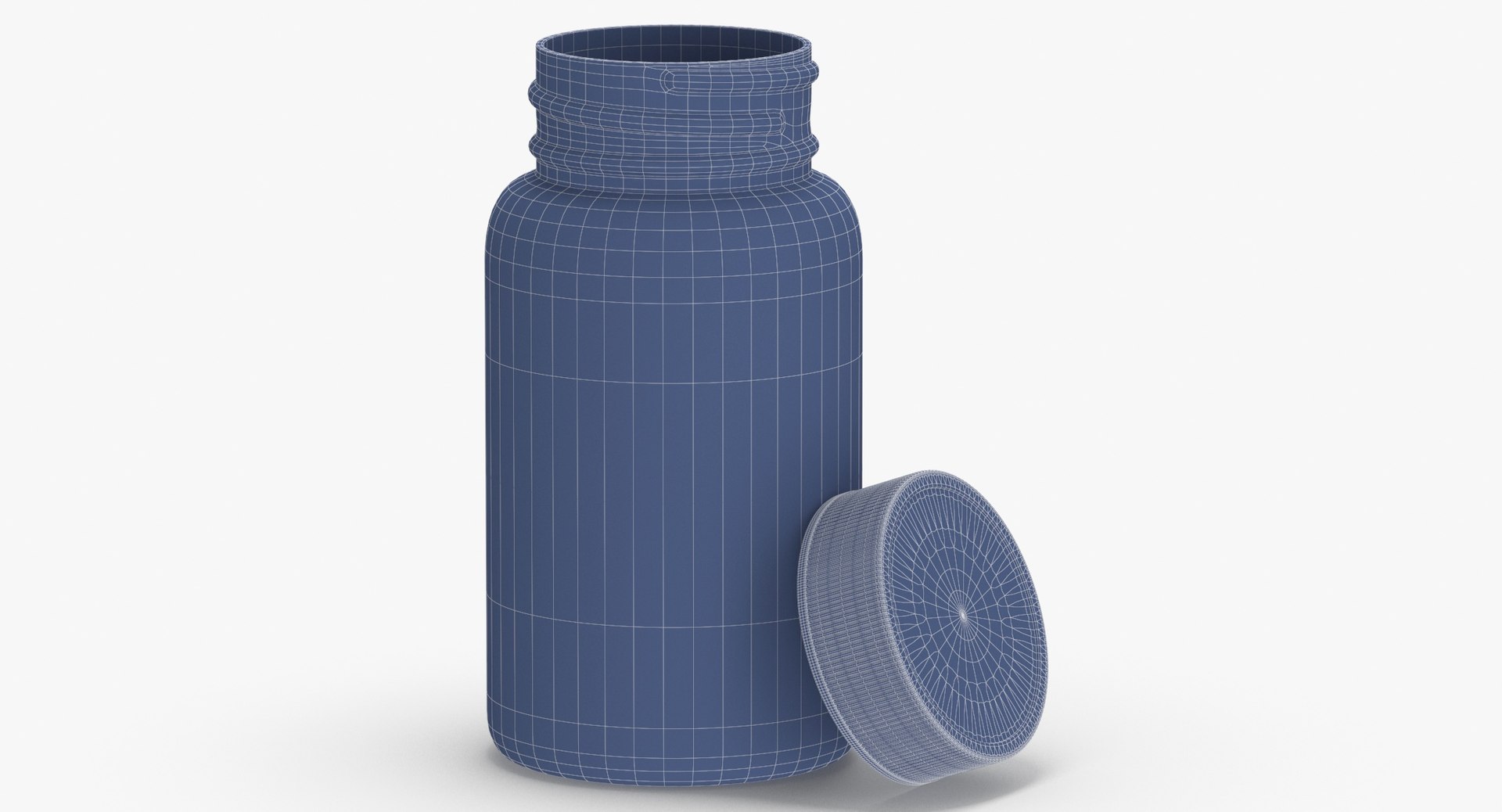 3D Plastic Bottles Pharma Round 500ml Collection 02 - 3 models ...