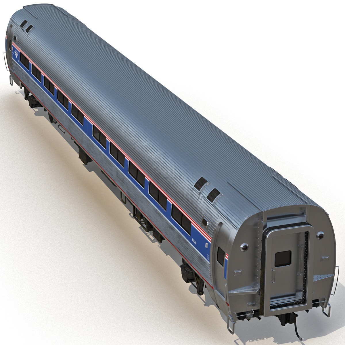 diesel electric train amtrak 3d max