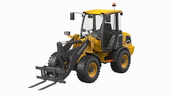 3D Volvo L25 Electric Loader with Pallet Fork model - TurboSquid 1942299