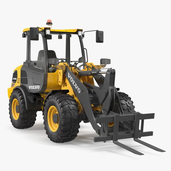 3D Volvo L25 Electric Loader with Pallet Fork model - TurboSquid 1942299