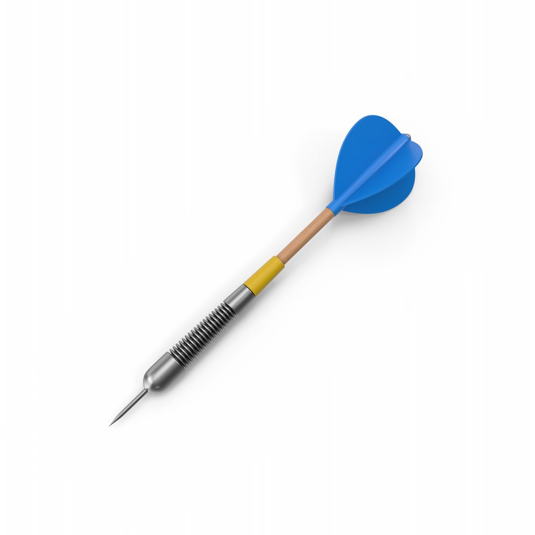3D Model Blue Dart - TurboSquid 1844465
