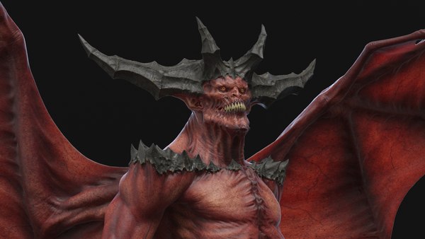 3D Devil Rigged model - TurboSquid 1826294