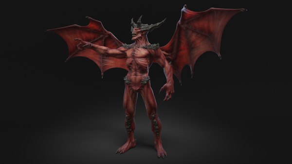 3D Devil Rigged model - TurboSquid 1826294