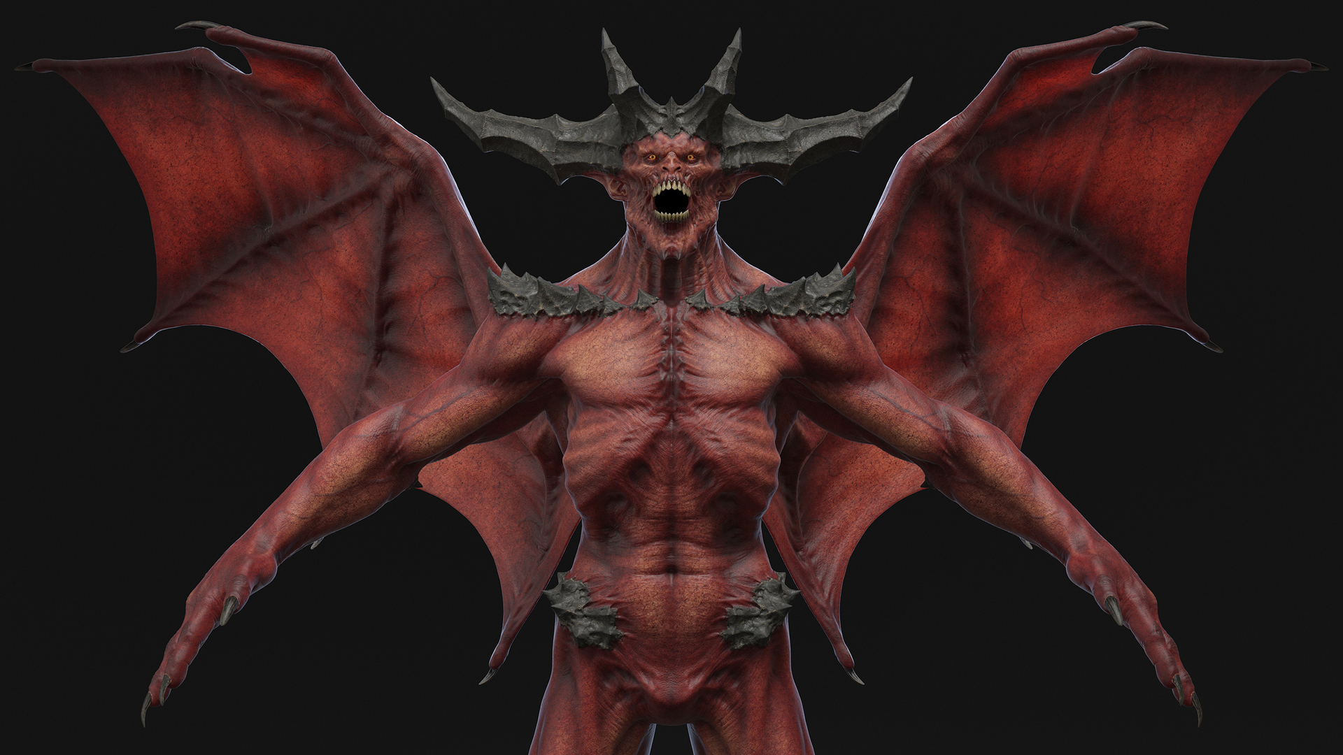 3D Devil Rigged model - TurboSquid 1826294