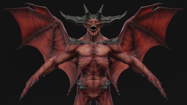 3D Devil Rigged model - TurboSquid 1826294