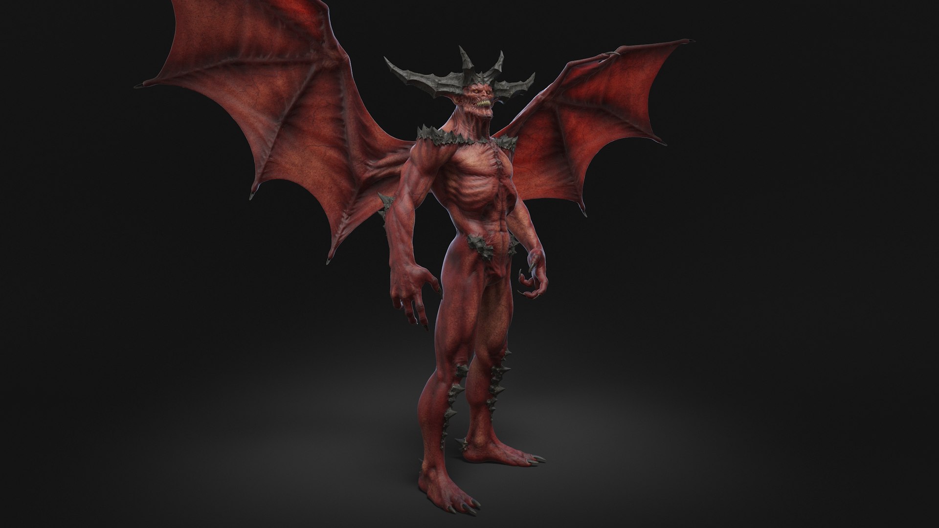 3D Devil Rigged model - TurboSquid 1826294