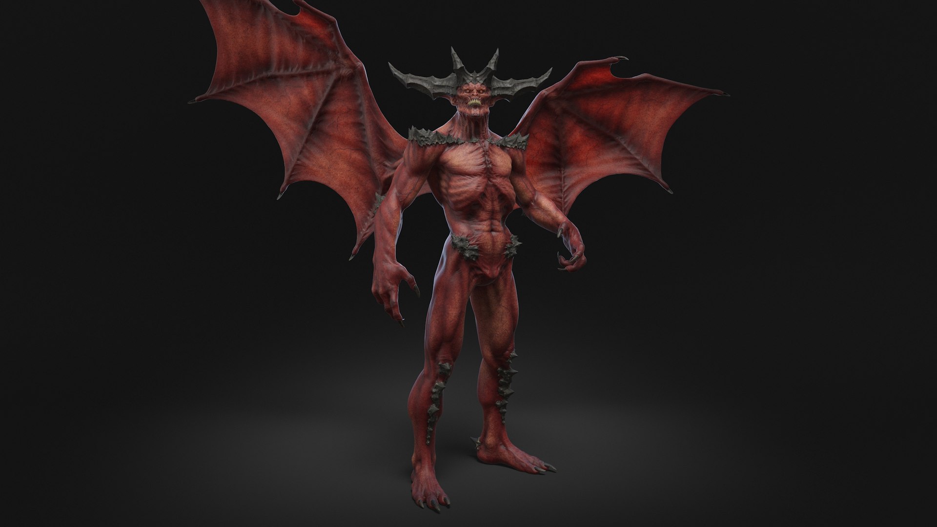 3D Devil Rigged model - TurboSquid 1826294
