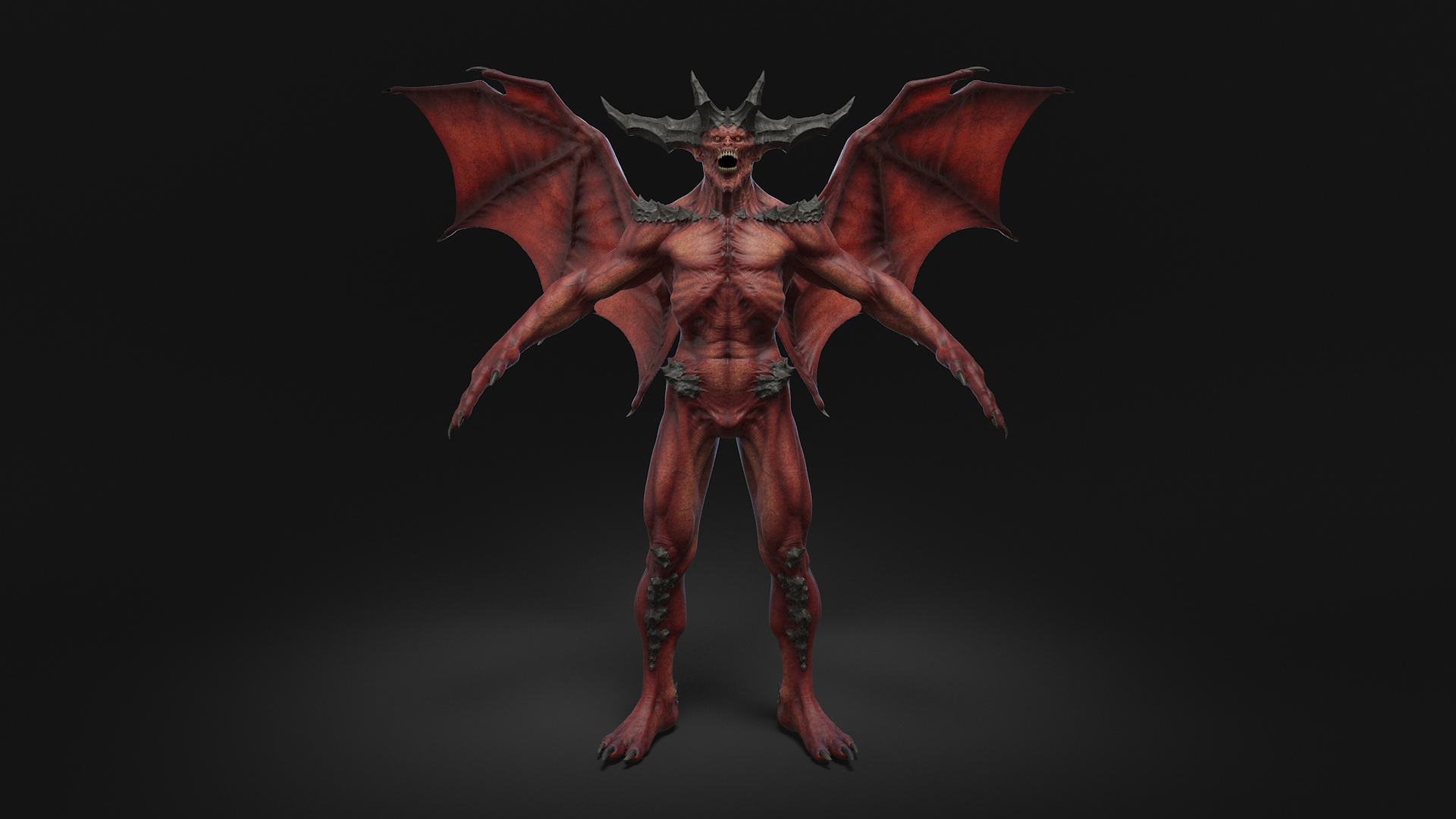 3D Devil Rigged model - TurboSquid 1826294