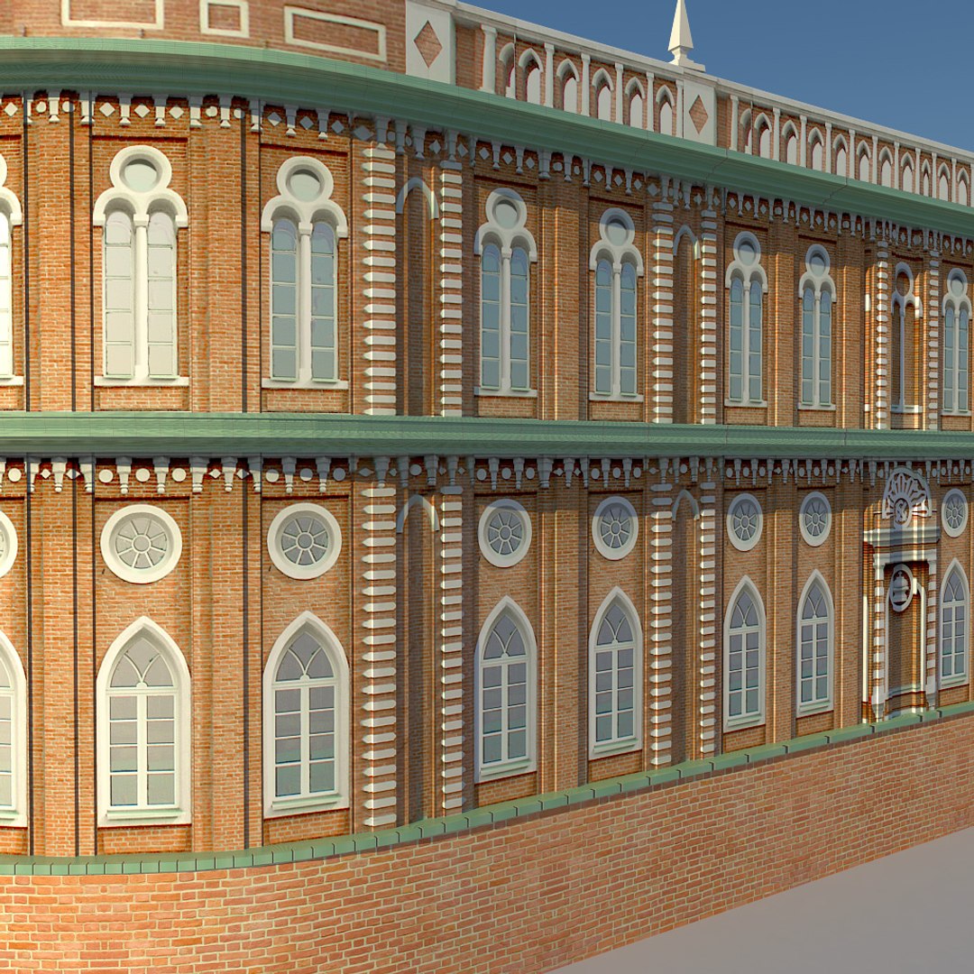 3d Model Bread House