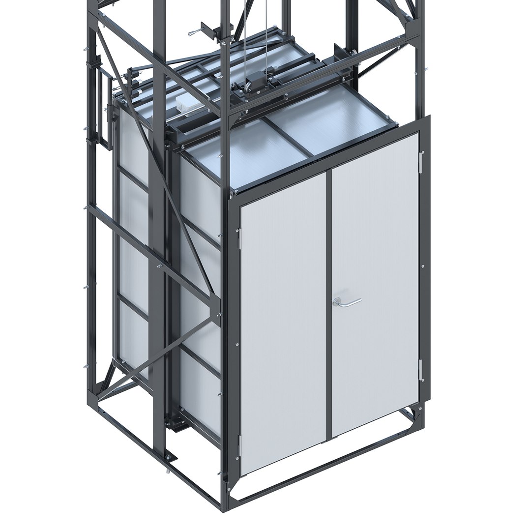 3D Model - Industrial Lift - TurboSquid 1453216