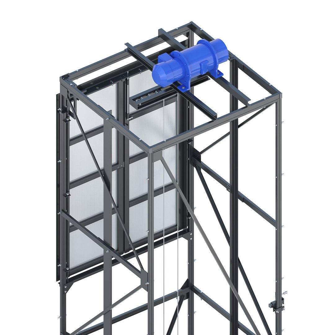 3D Model - Industrial Lift - TurboSquid 1453216