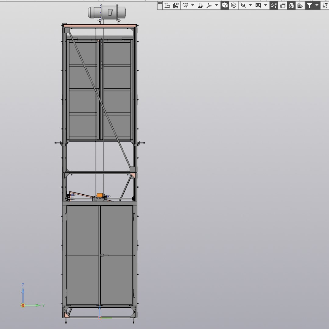 3D Model - Industrial Lift - TurboSquid 1453216