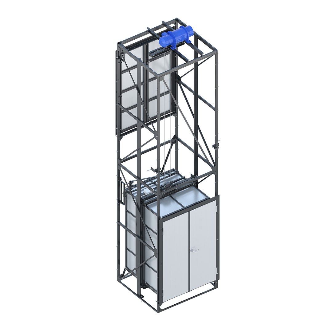 3D Model - Industrial Lift - TurboSquid 1453216