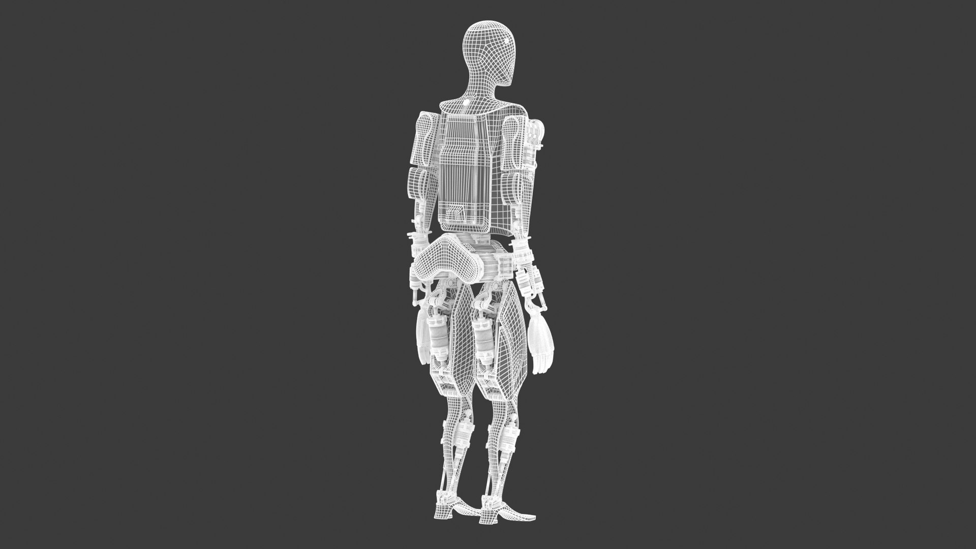 3D Tesla Robot X Model - TurboSquid 2144841