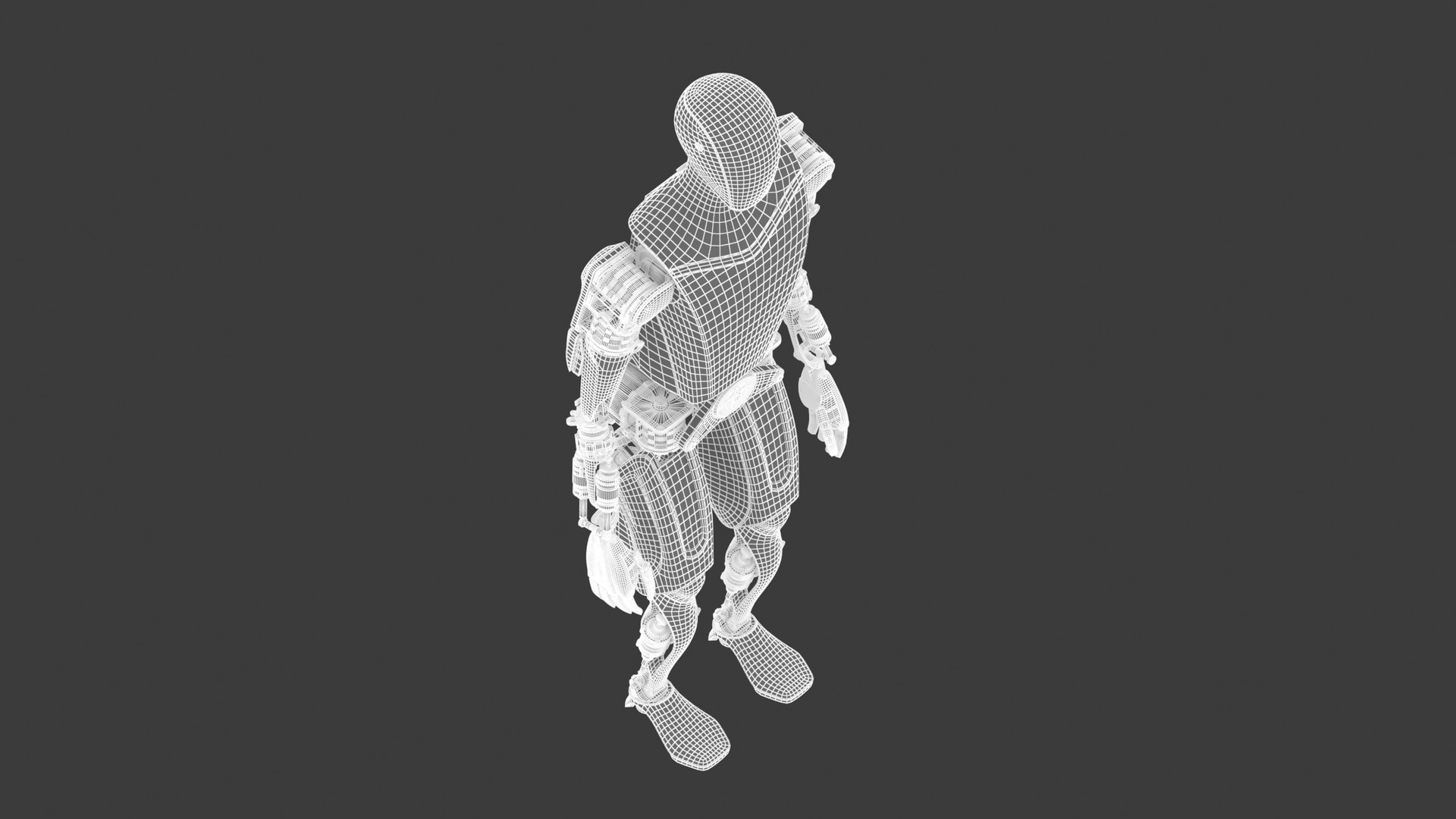 3D Tesla Robot X Model - TurboSquid 2144841