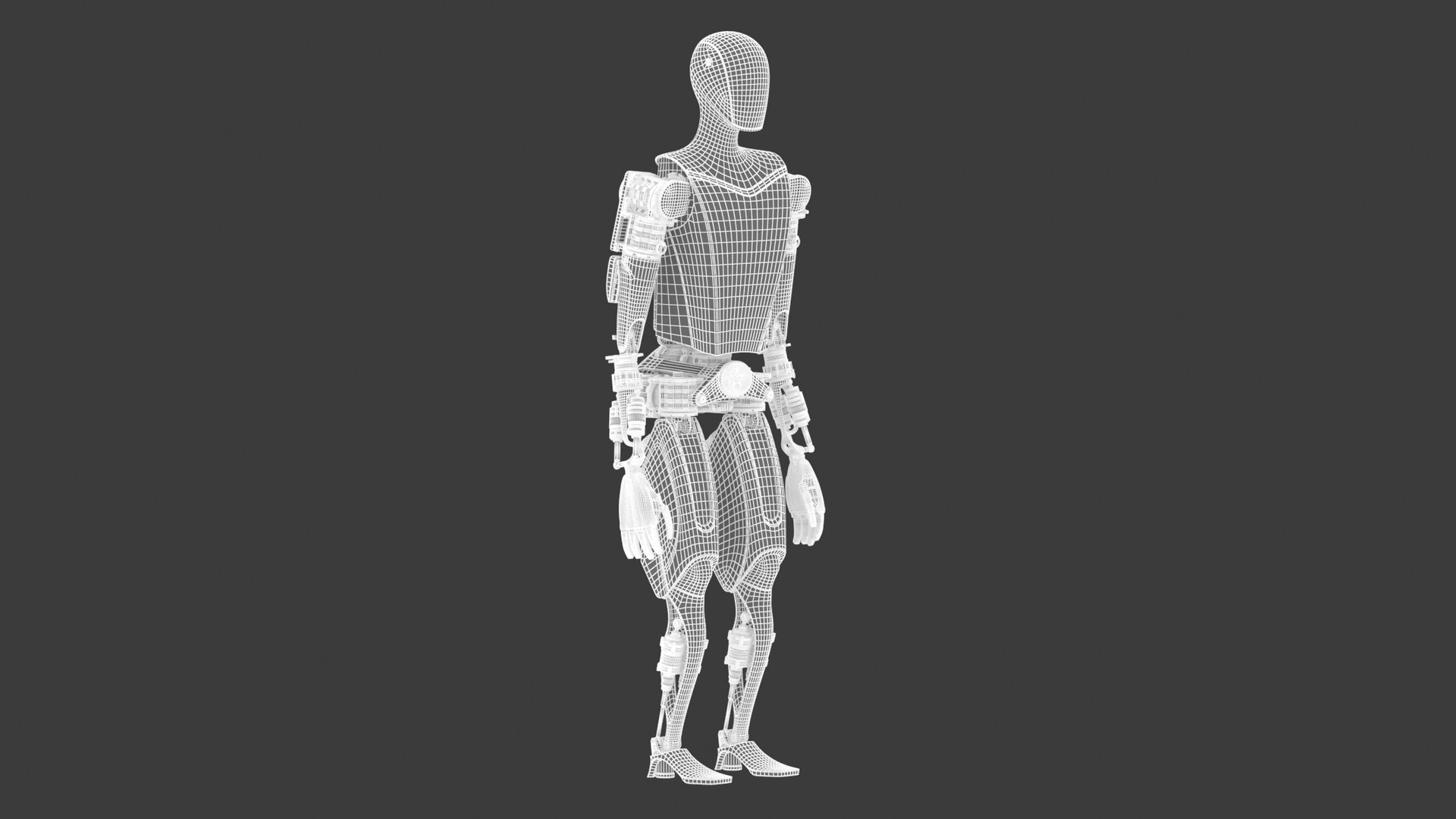 3D Tesla Robot X Model - TurboSquid 2144841