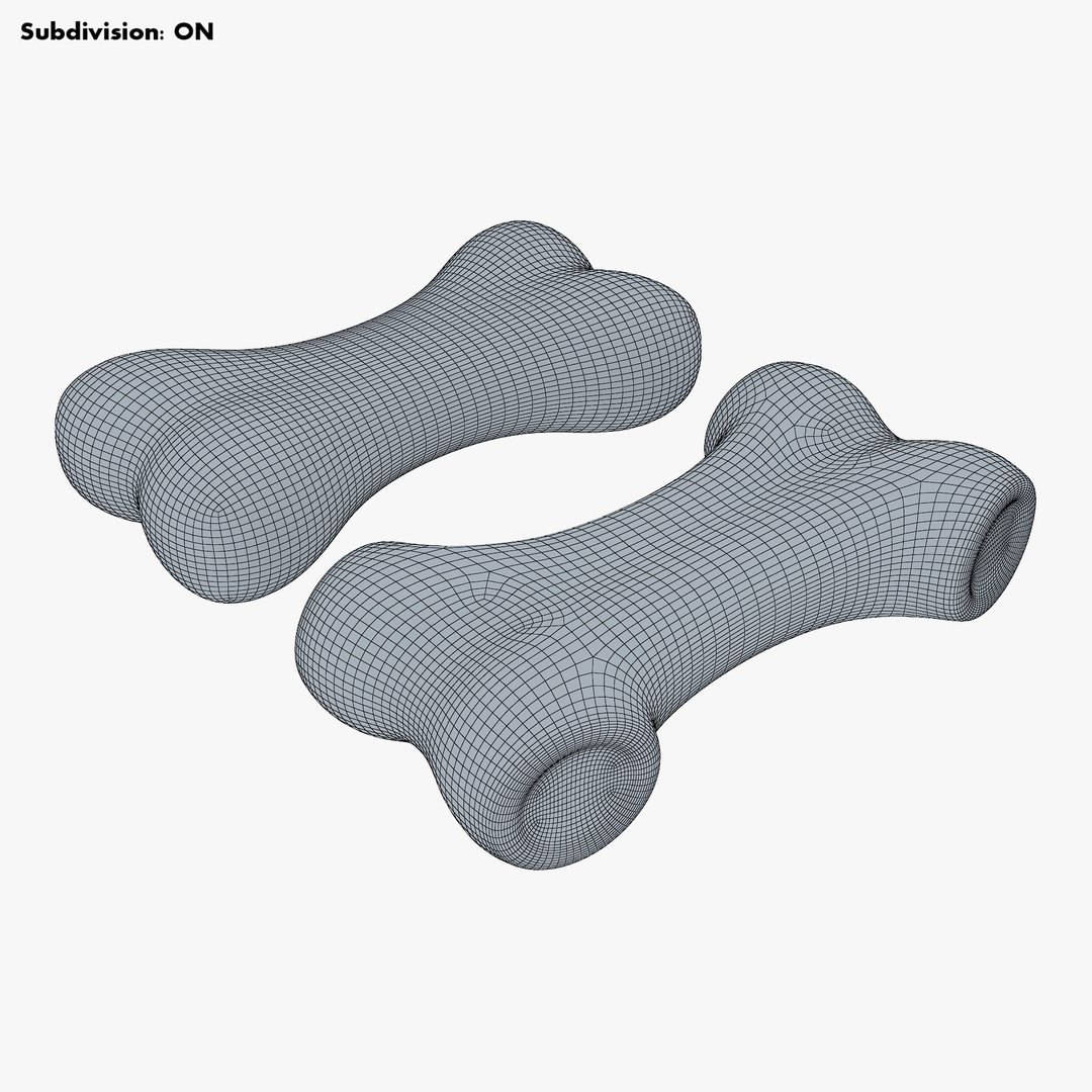 Cartoon Bone v 1 3D model - TurboSquid 1811020
