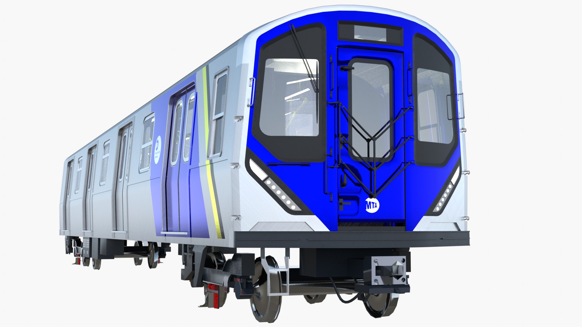 New York Subway Cars Model