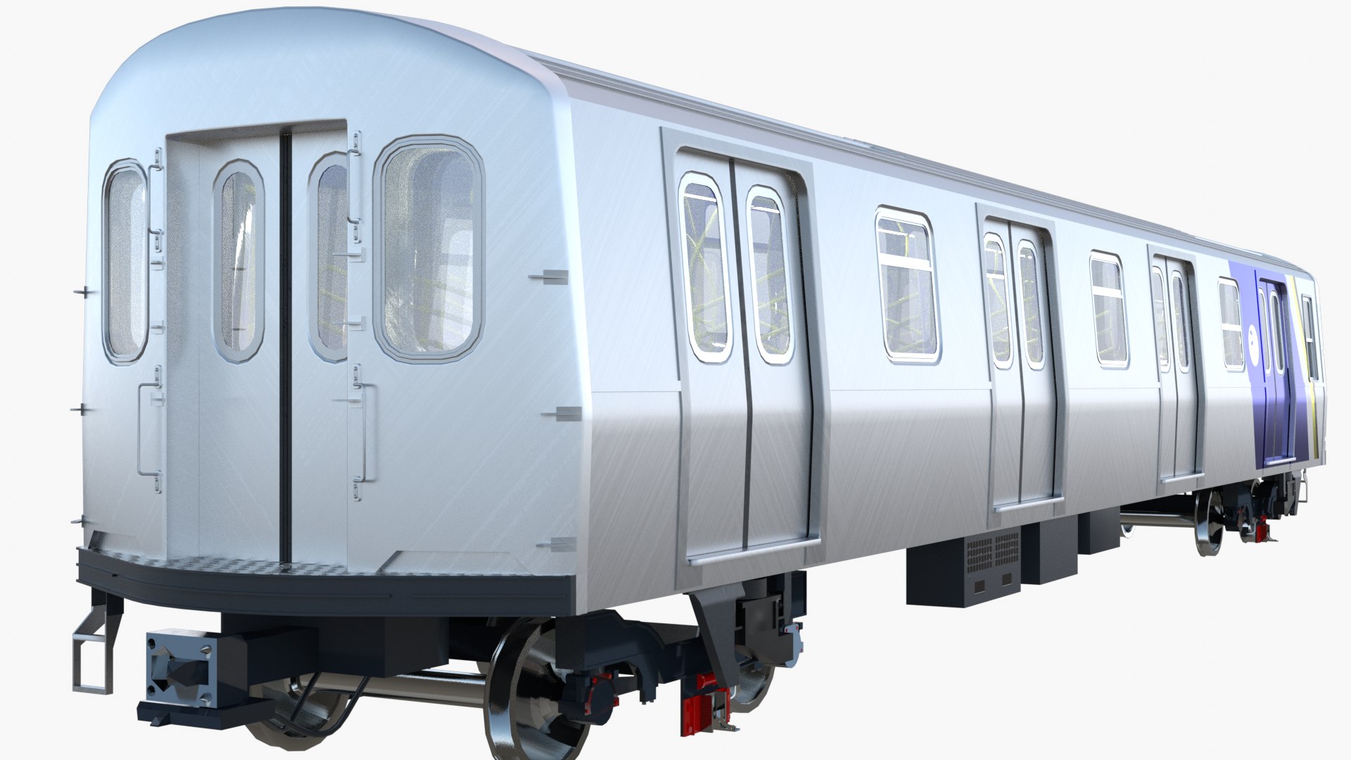 3D NYC Subway Car R211 PBR - TurboSquid 1815369