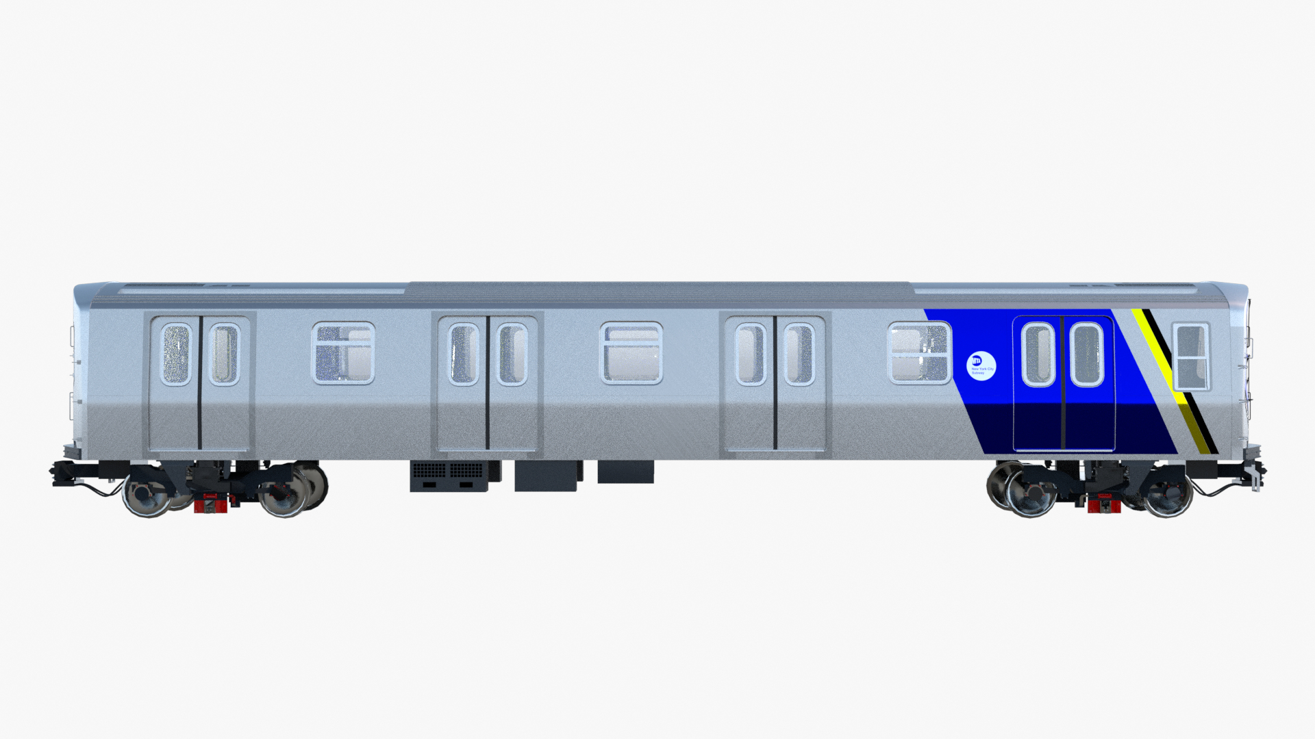 3D NYC Subway Car R211 PBR - TurboSquid 1815369