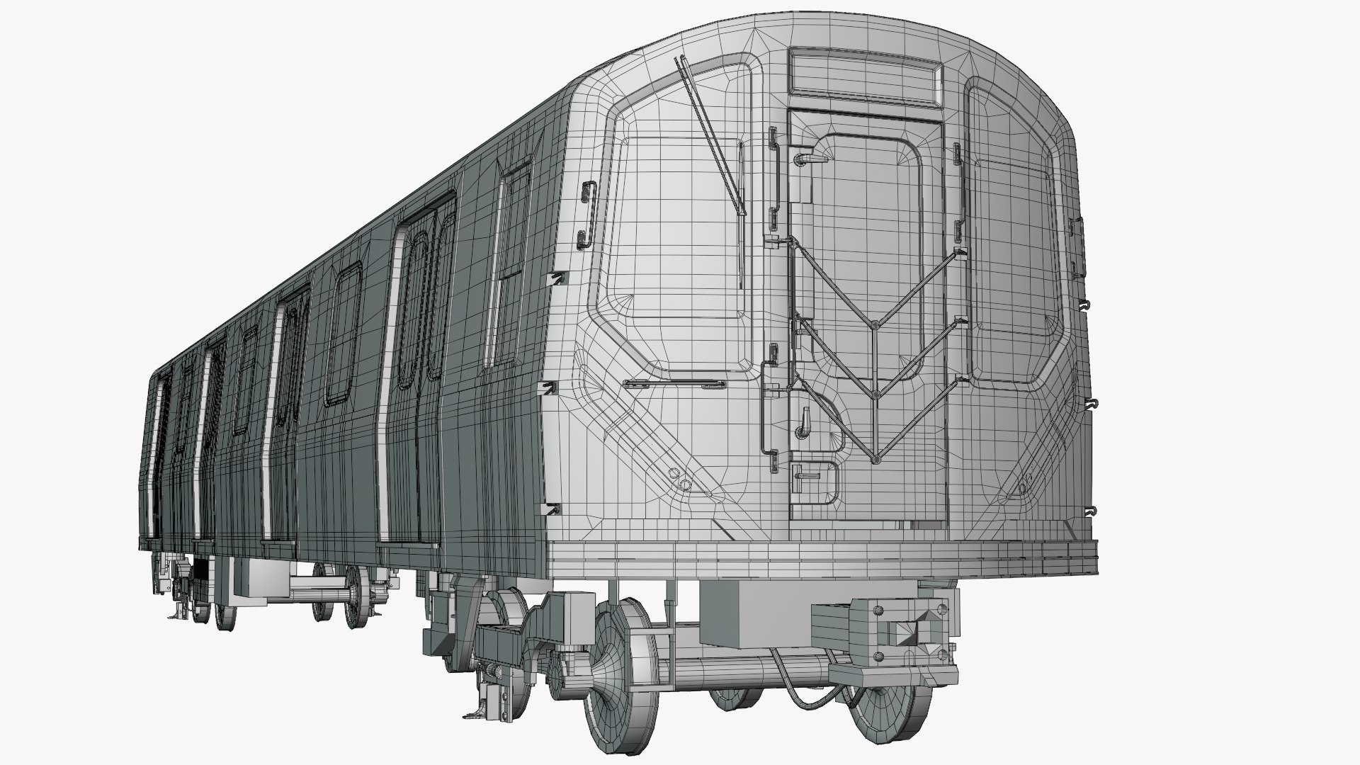 3D NYC Subway Car R211 PBR - TurboSquid 1815369