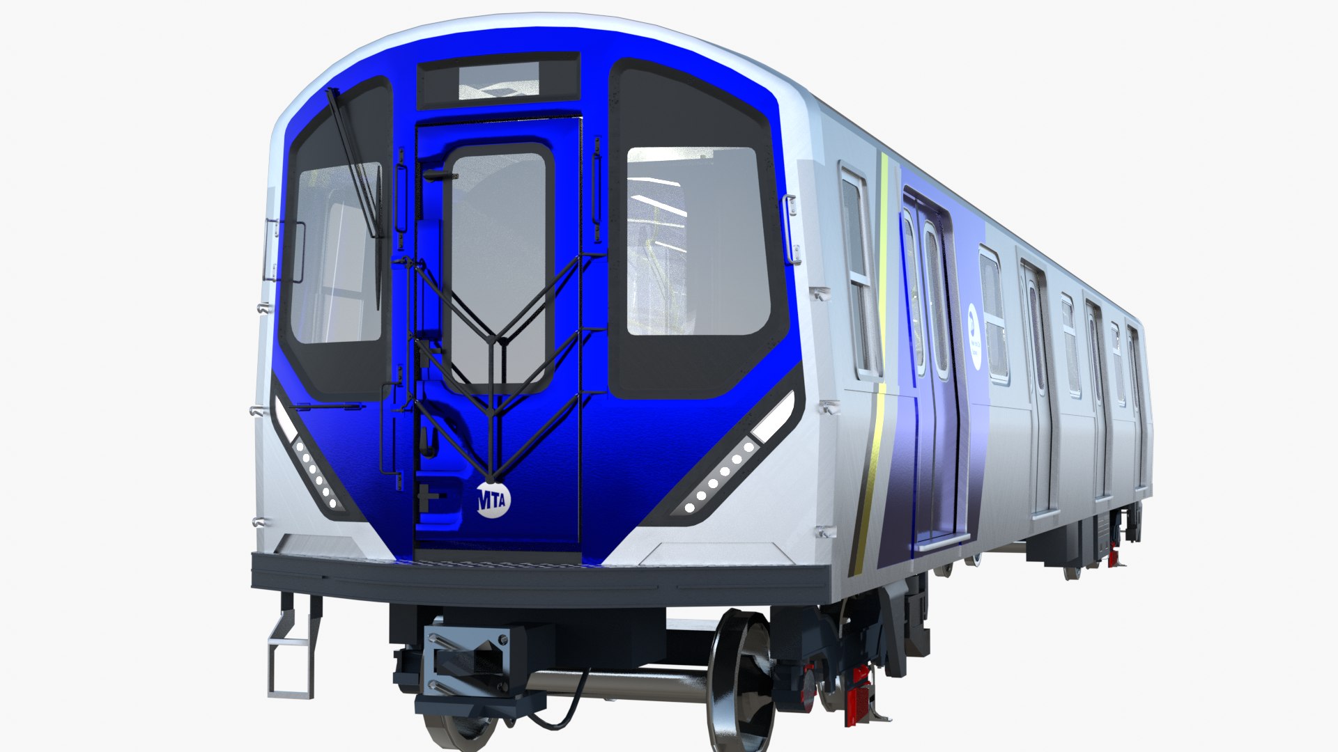 3D NYC Subway Car R211 PBR - TurboSquid 1815369