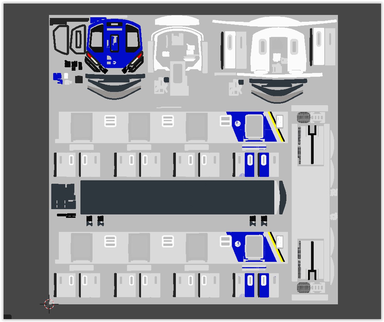 3D NYC Subway Car R211 PBR - TurboSquid 1815369