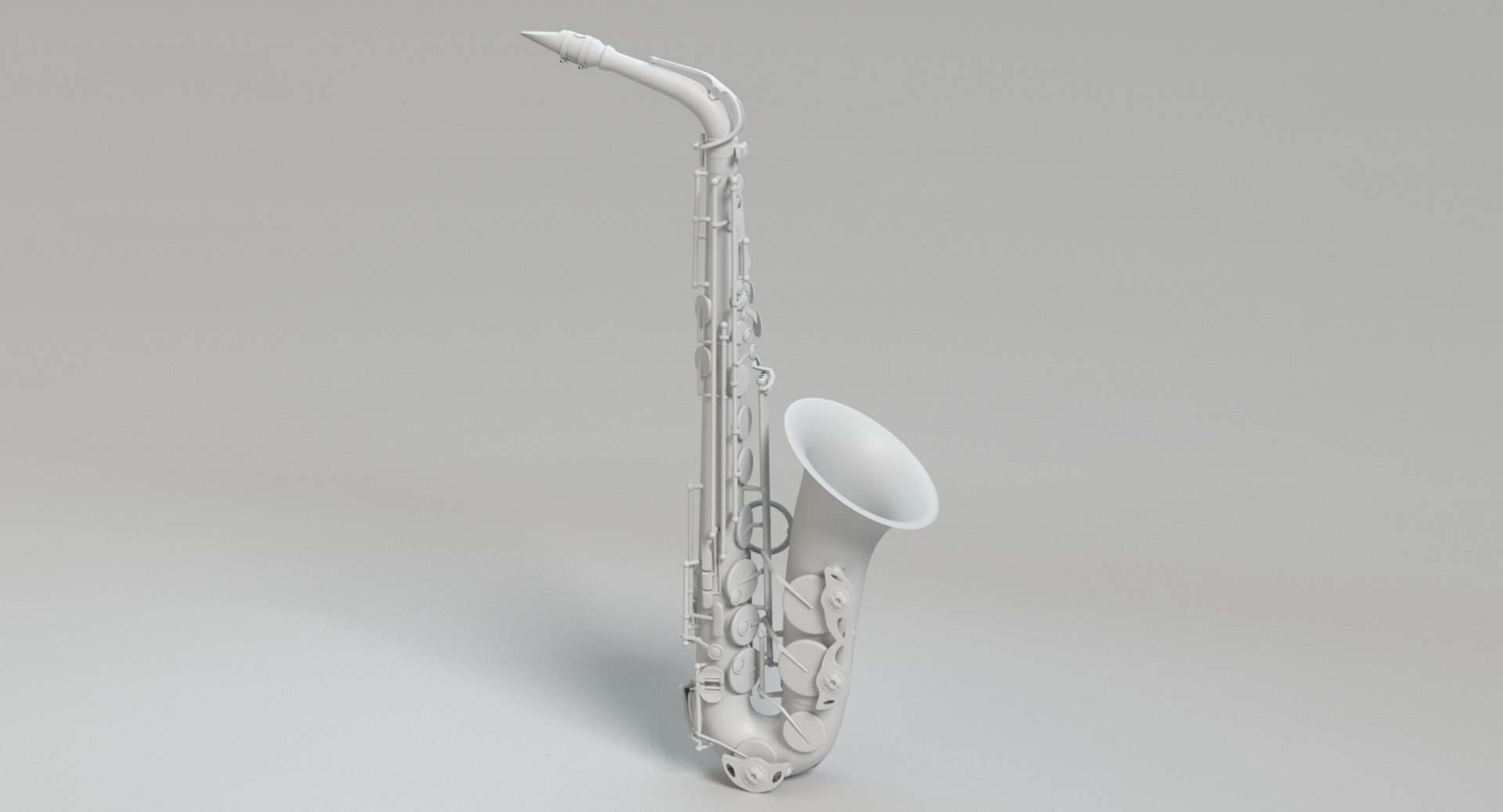 3d Model Sax Saxophone
